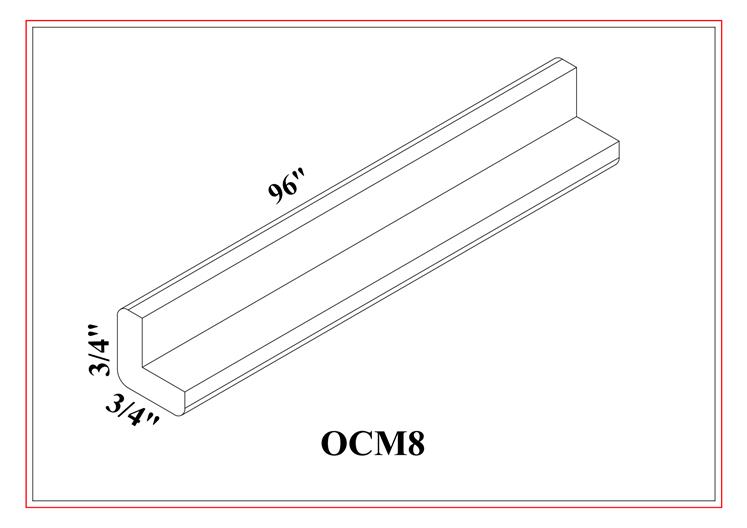 SG Outside Corner Molding – Bremen Cabinetry